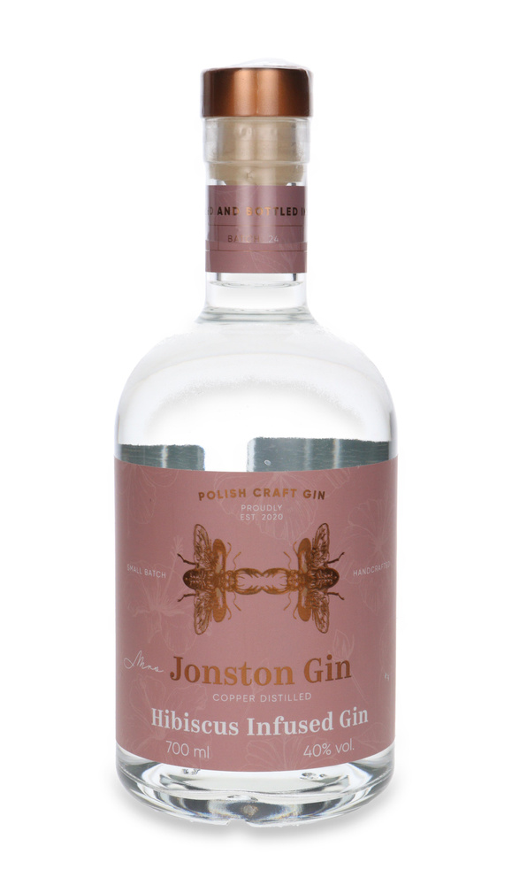 Jonston Gin Hibiscus Infused Gin / 40% / 0,7l | Dom Whisky