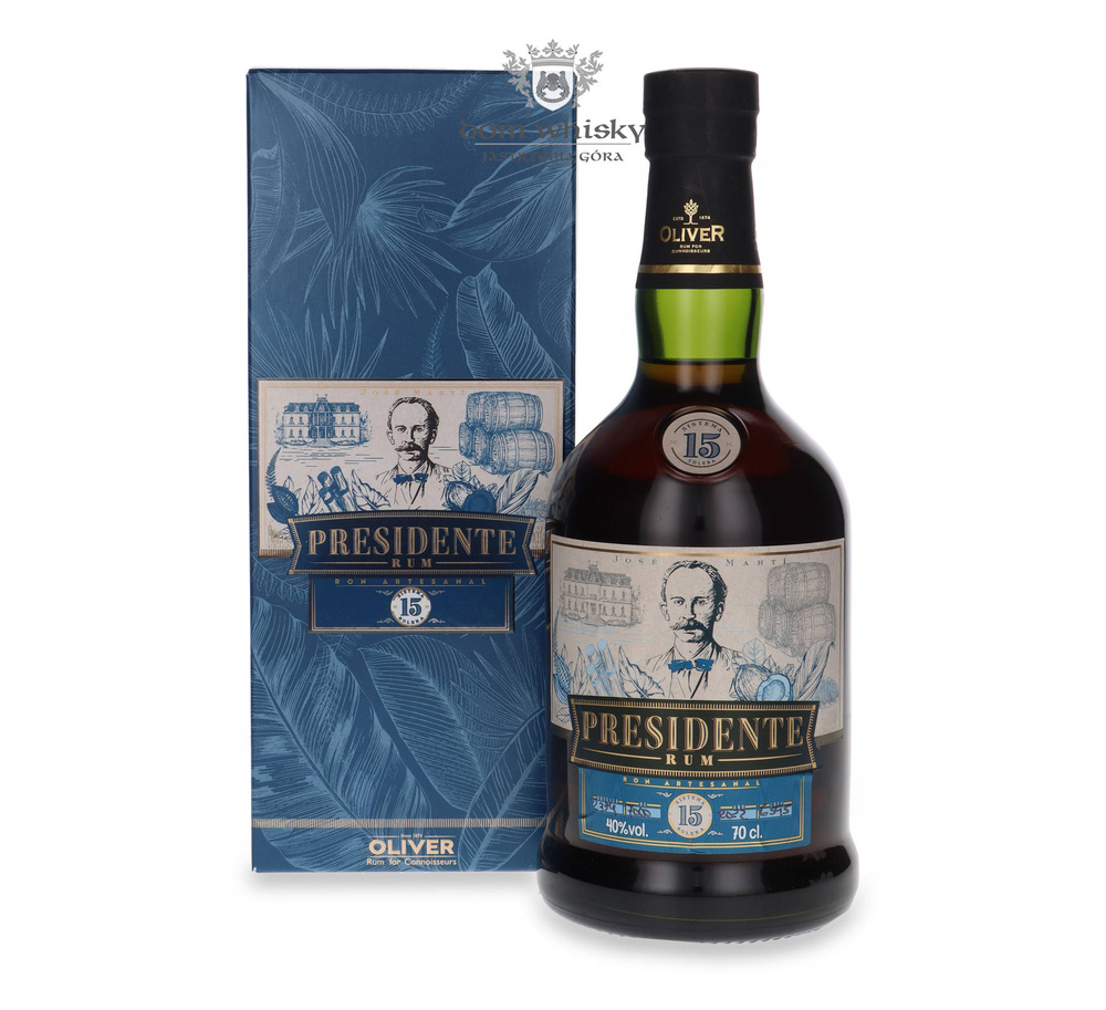 Presidente Marti 15 letni Solera Rum /bez opakowania / 40% / 0,7l | Dom ...