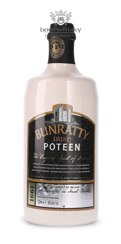 Bunratty Irish Potcheen The Original / 40% / 0,7l | Dom Whisky