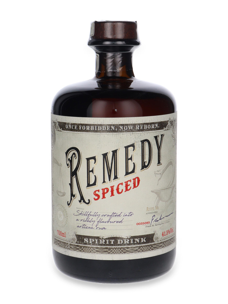 Remedy Spiced Rum / 41,5% / 0,7l | Dom Whisky