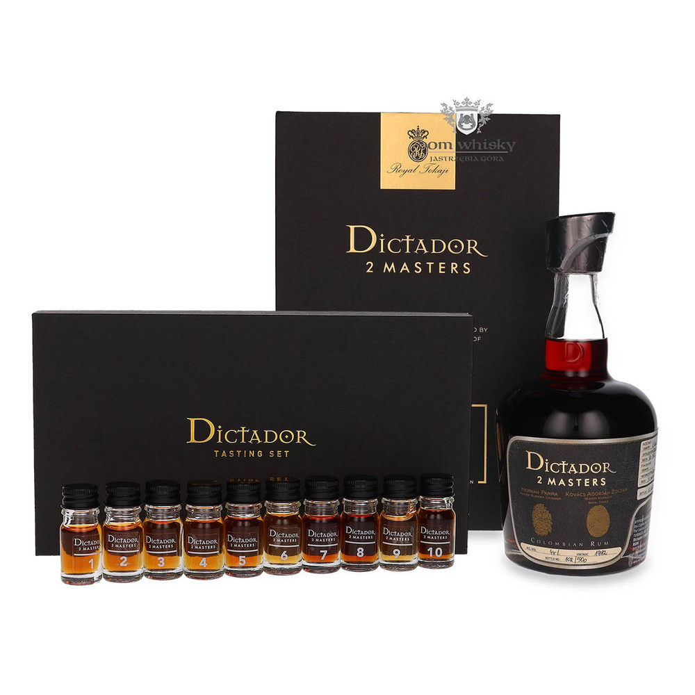 Dictador 2 Masters Royal Tokaji 1982 Edition 2022 / 44% / 0,7l + zestaw ...