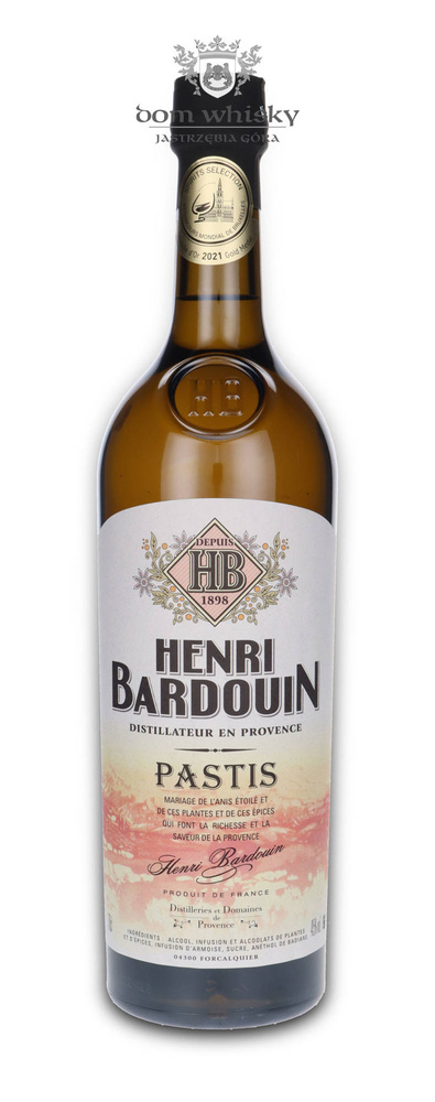 Henri Bardouin Pastis Grand Cru / bez opakowania / 45% / 0,7l | Dom Whisky