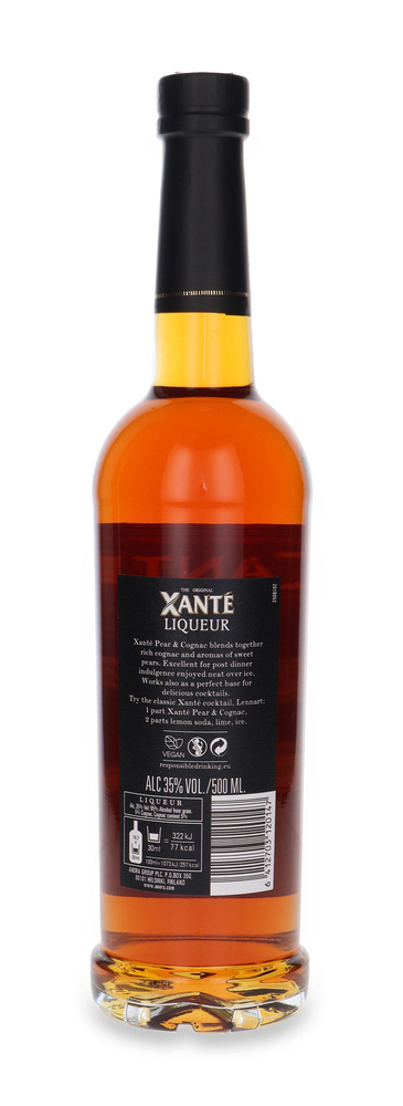 Xante Cognac Pear Liqueur / 35% / 0,5l | Dom Whisky