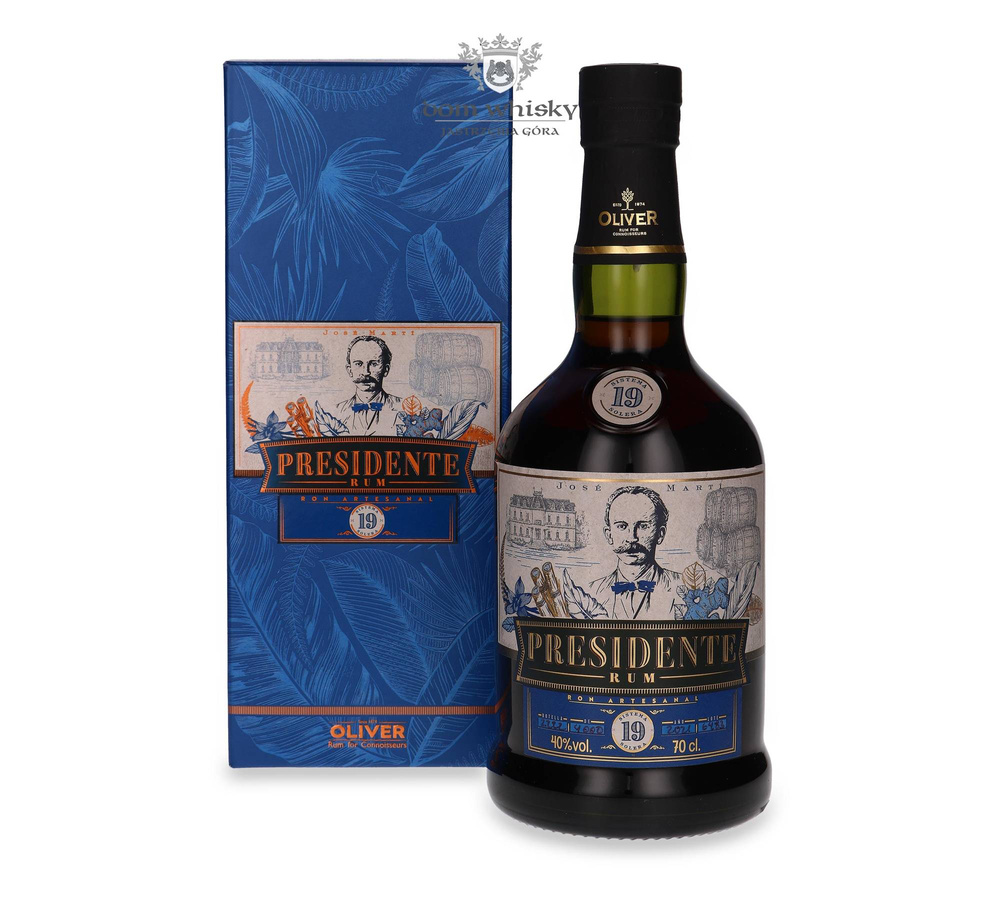 Presidente Marti 19 letni Solera Rum /Dominicana/ 40% / 0,7l | Dom Whisky