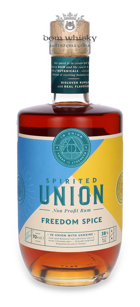 Rum Union with Ukraine, Freedom Spice Rum / 38% / 0,7l | Dom Whisky