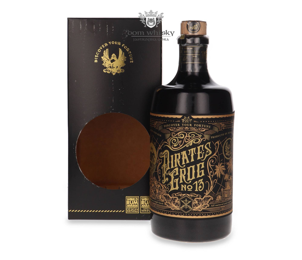 Pirates Grog No 13 Honduras Rum 13-letni / 40% / 0,7l | Dom Whisky