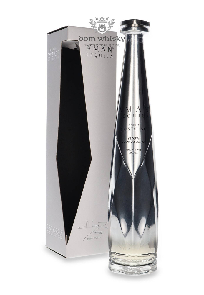 Tequila Aman Anejo Crystalino 100% Agave / 40% / 0,7l | Dom Whisky