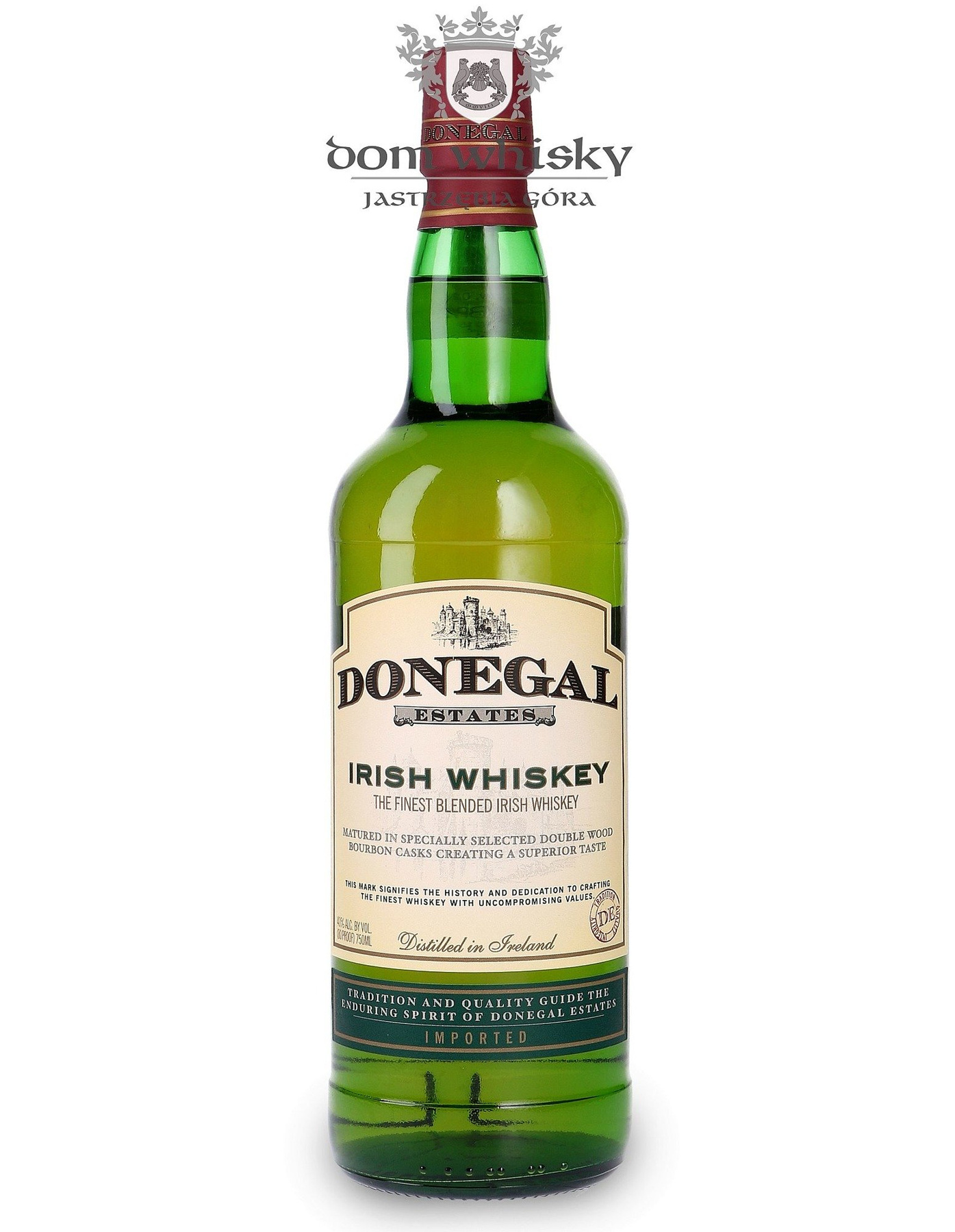 Donegal Estates Irish Whiskey / 40% / 0,75l | Countries of origin ...