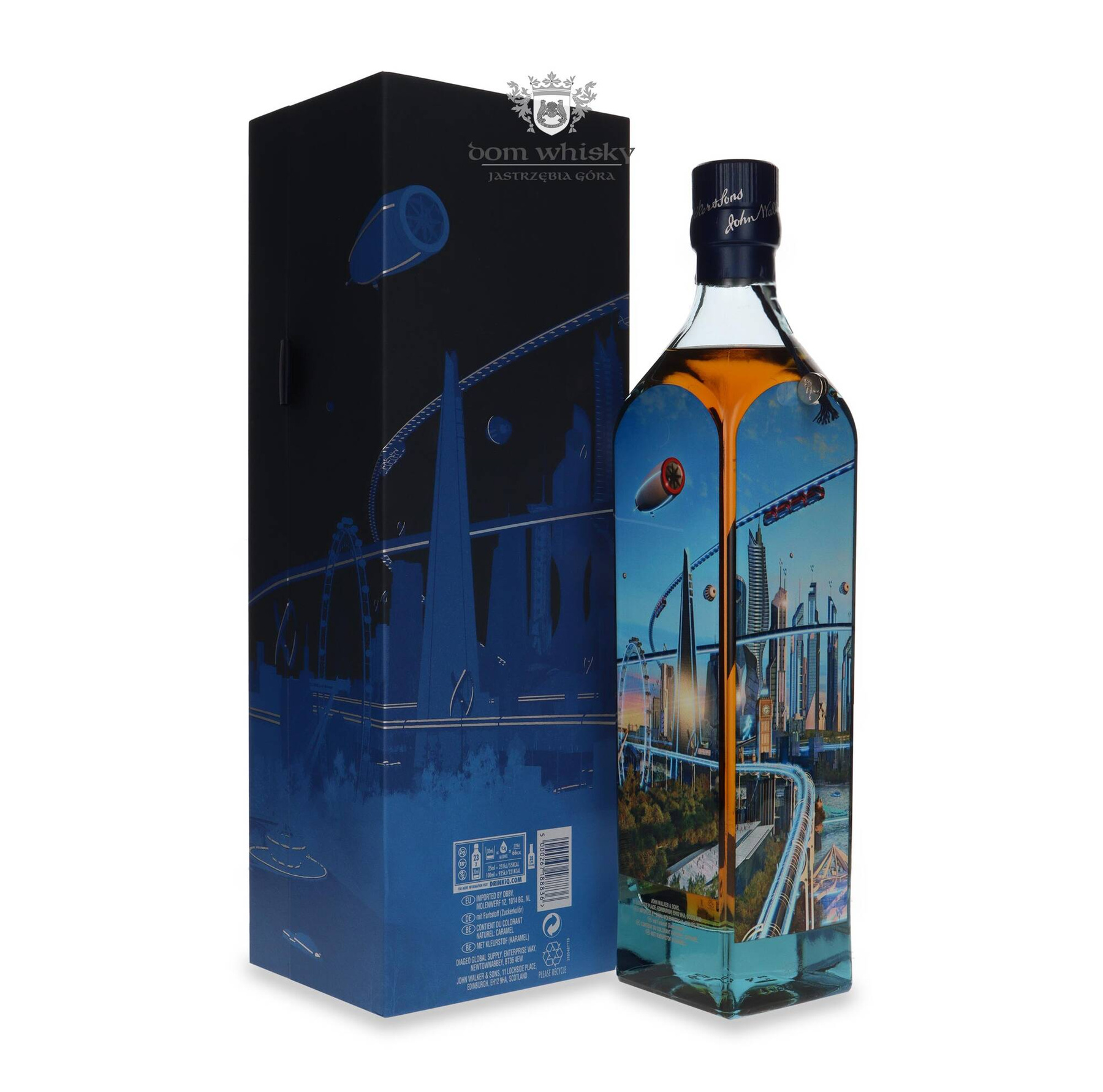Johnnie Walker Blue Label Cities of the Future 40% 0,7l London