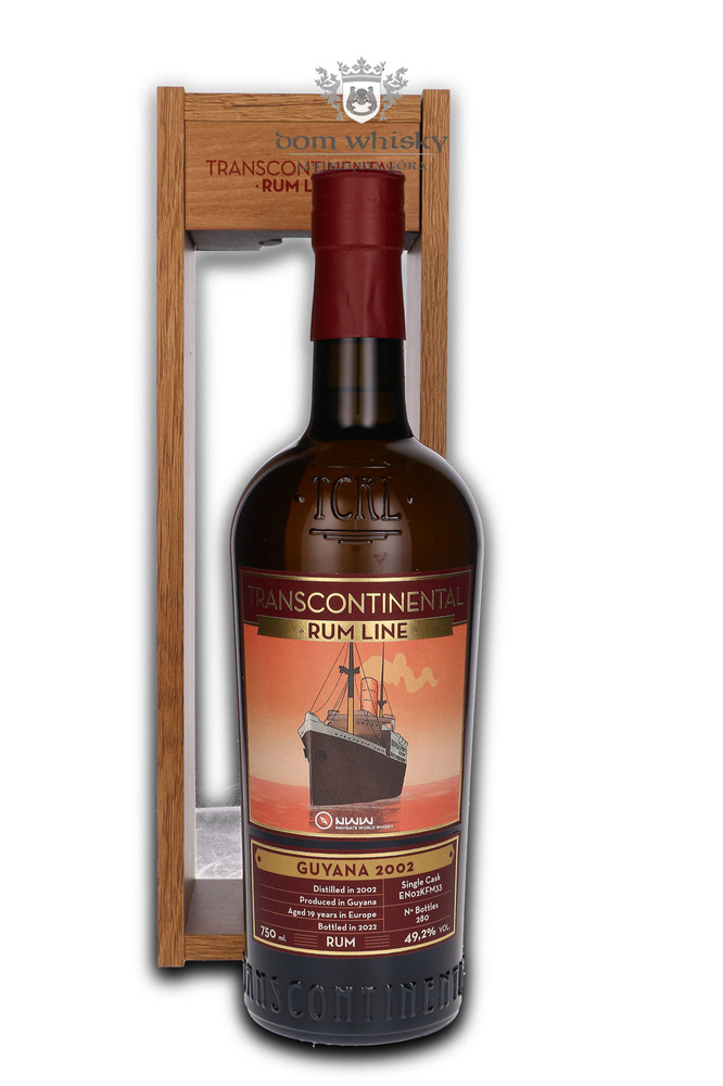 Transcontinental Rum Line Guyana 2002 49.2% 0.7l Rum