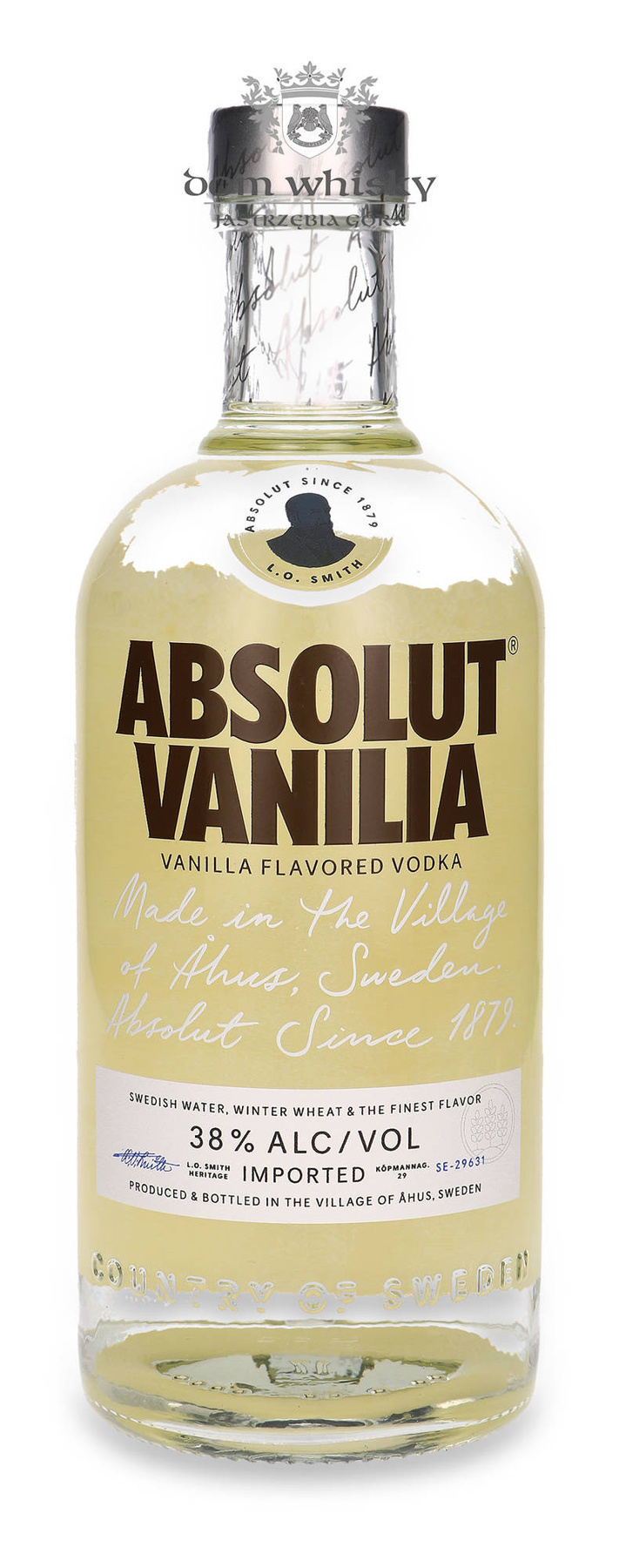 Vodka Absolut Vanilia 38% 0.7l - Premium Scandinavian Vodka