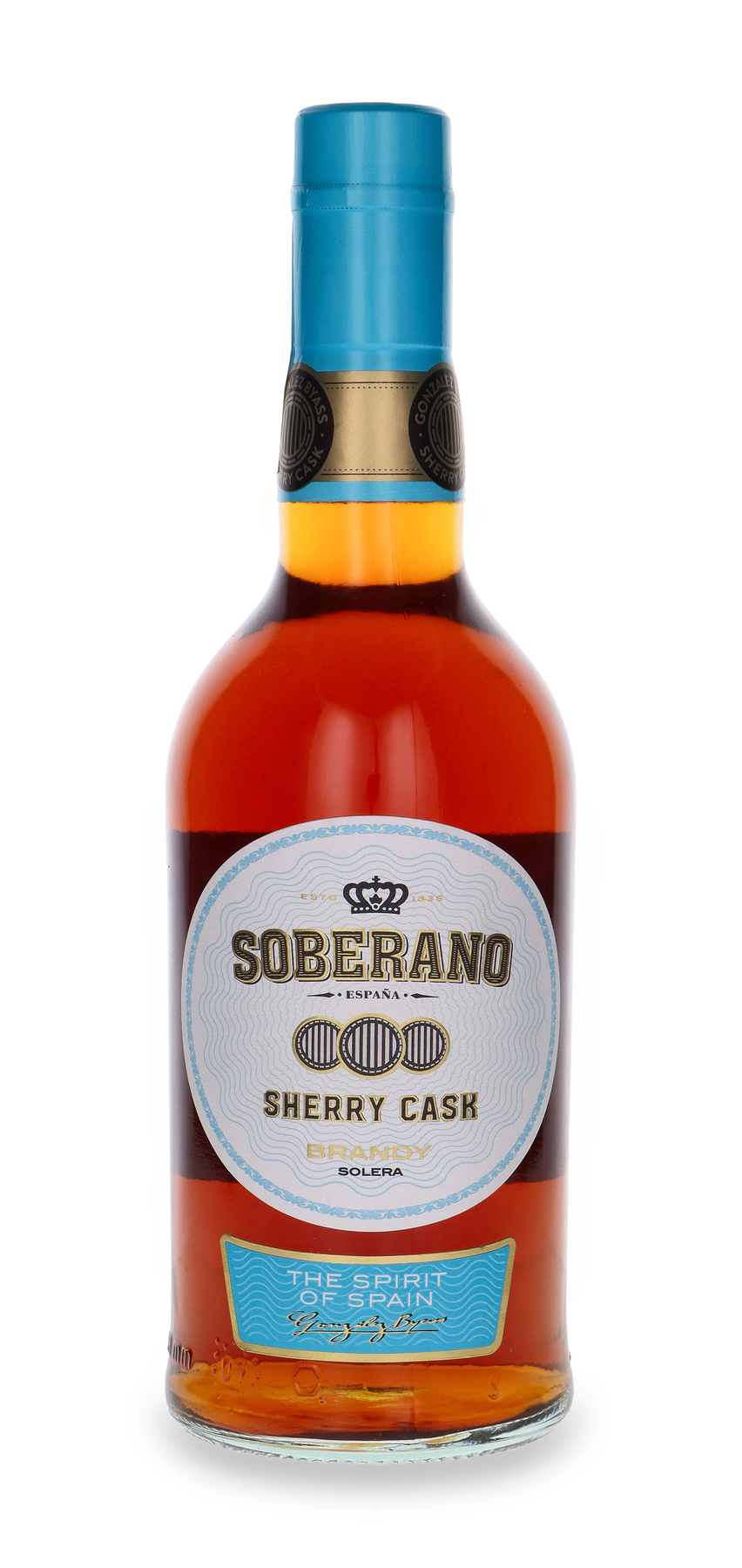 Soberano Sherry Cask Brandy Solera / 36% / 0,7l | Dom Whisky