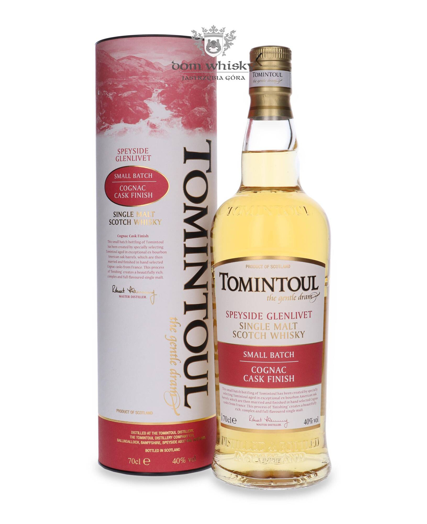 Tomintoul Small Batch Cognac Cask 40% 0,7l Single Malt Scotch