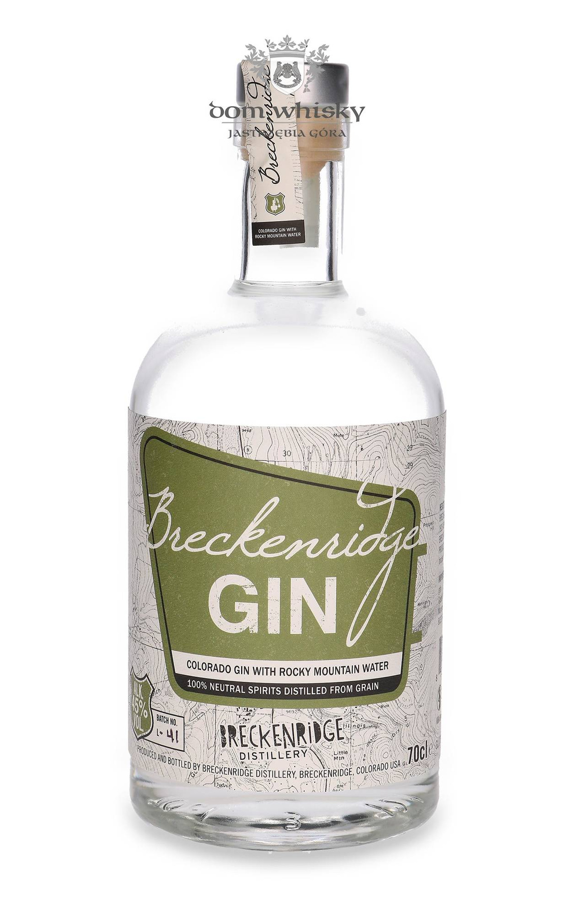Breckenridge Colorado Gin 45% 0.7l - Breckenridge Distillery