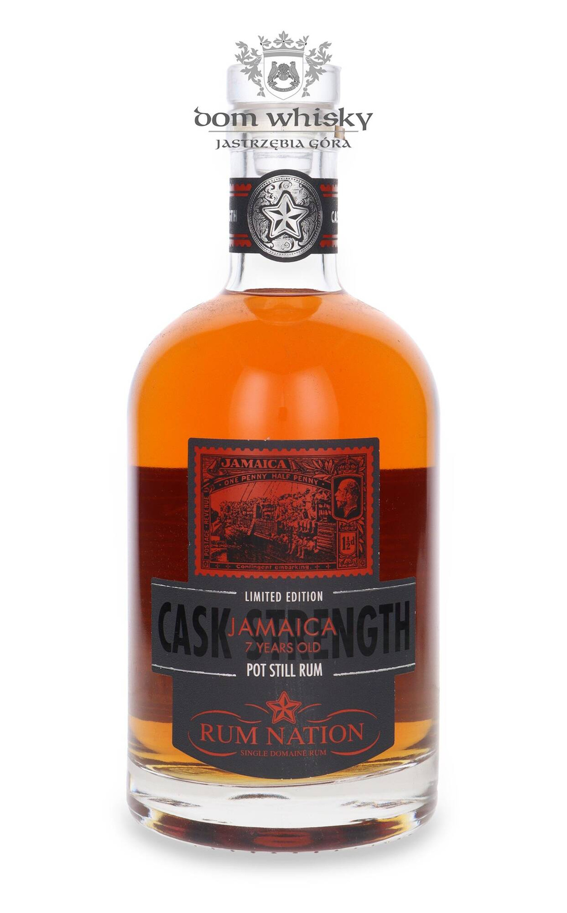 Rum Nation Jamaica 7-letni Cask Strength 61,2% 0,7l Rum