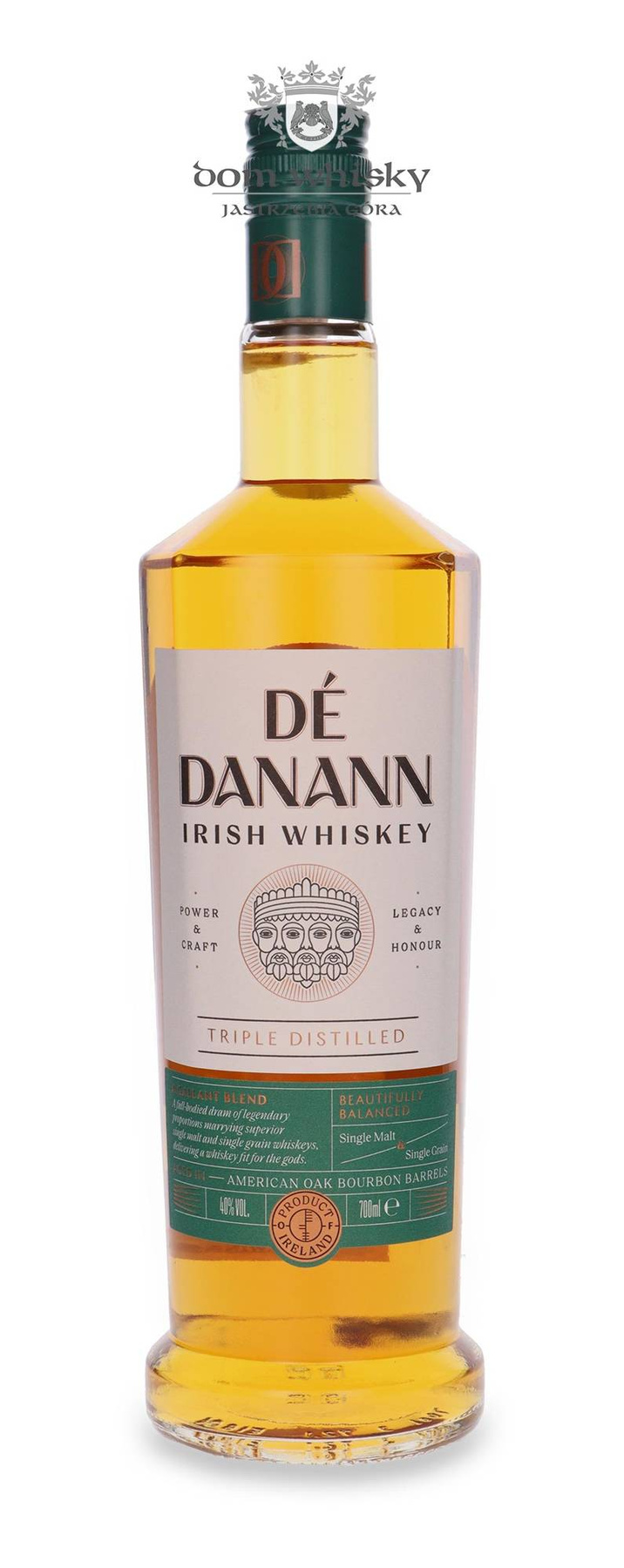 Dé Danann Irish Blended Whiskey 40% 0.7l Ireland