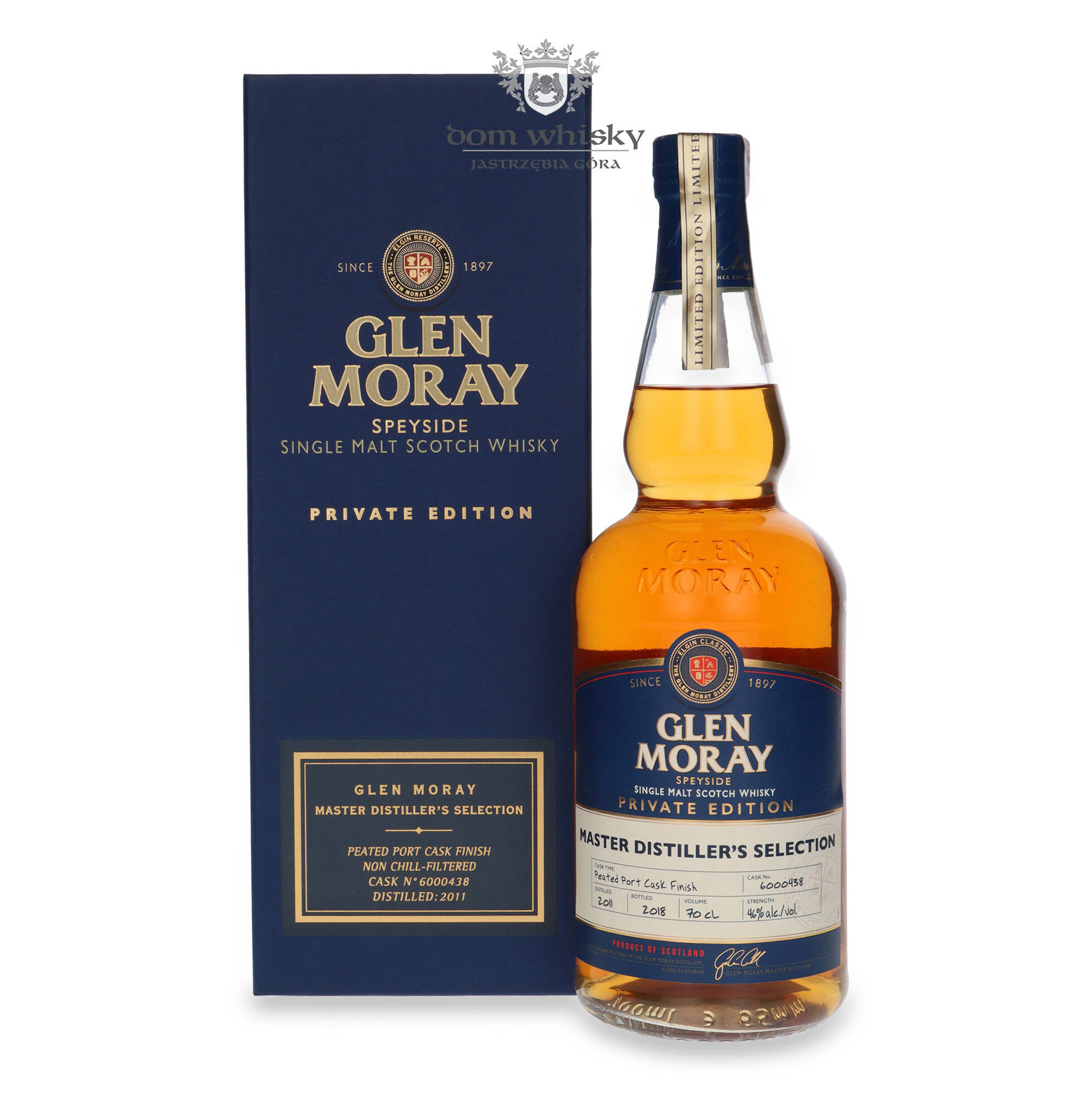 Glen Moray Master Distiller's Port Cask 46% 0.7l Speyside Whisky