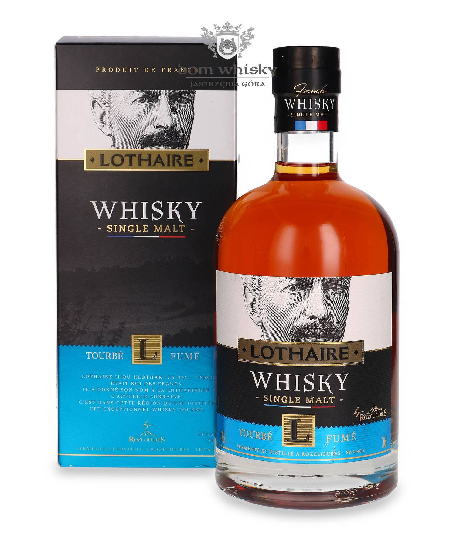 Lothaire Tourbé Fumé Single Malt Whisky 44% 0.7l