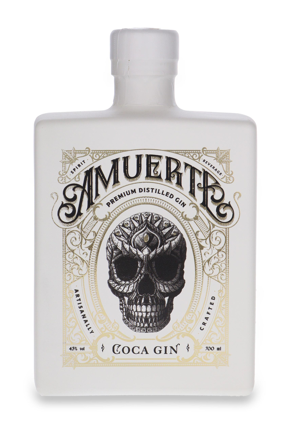 Amuerte White Coca Leaf Gin 43% 0.7l - Unique Gin from Koki