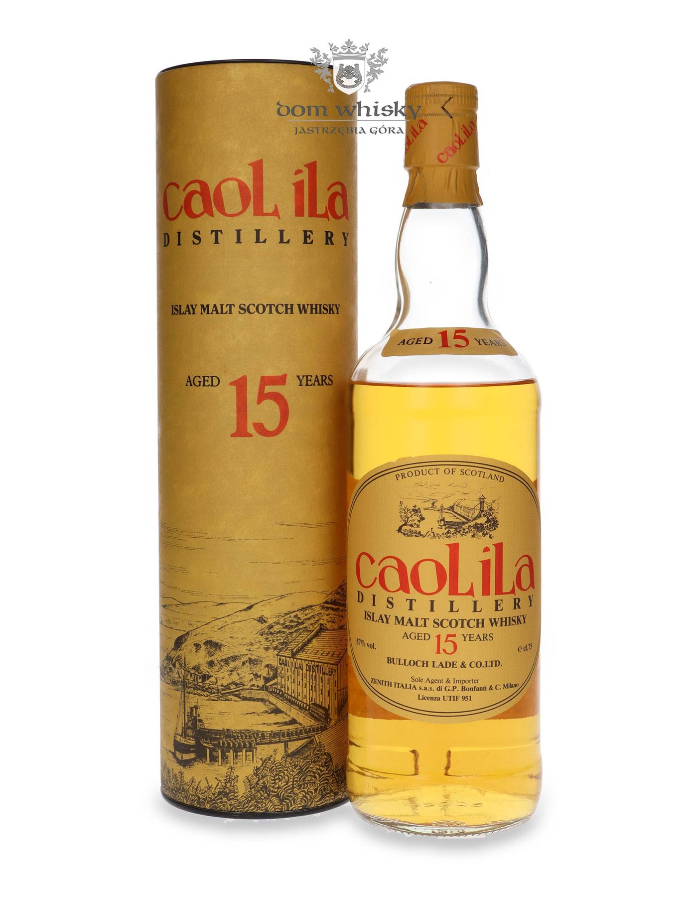 Caol Ila 15 YO Bulloch Lade & Co. 57% 0,75l Islay Whisky