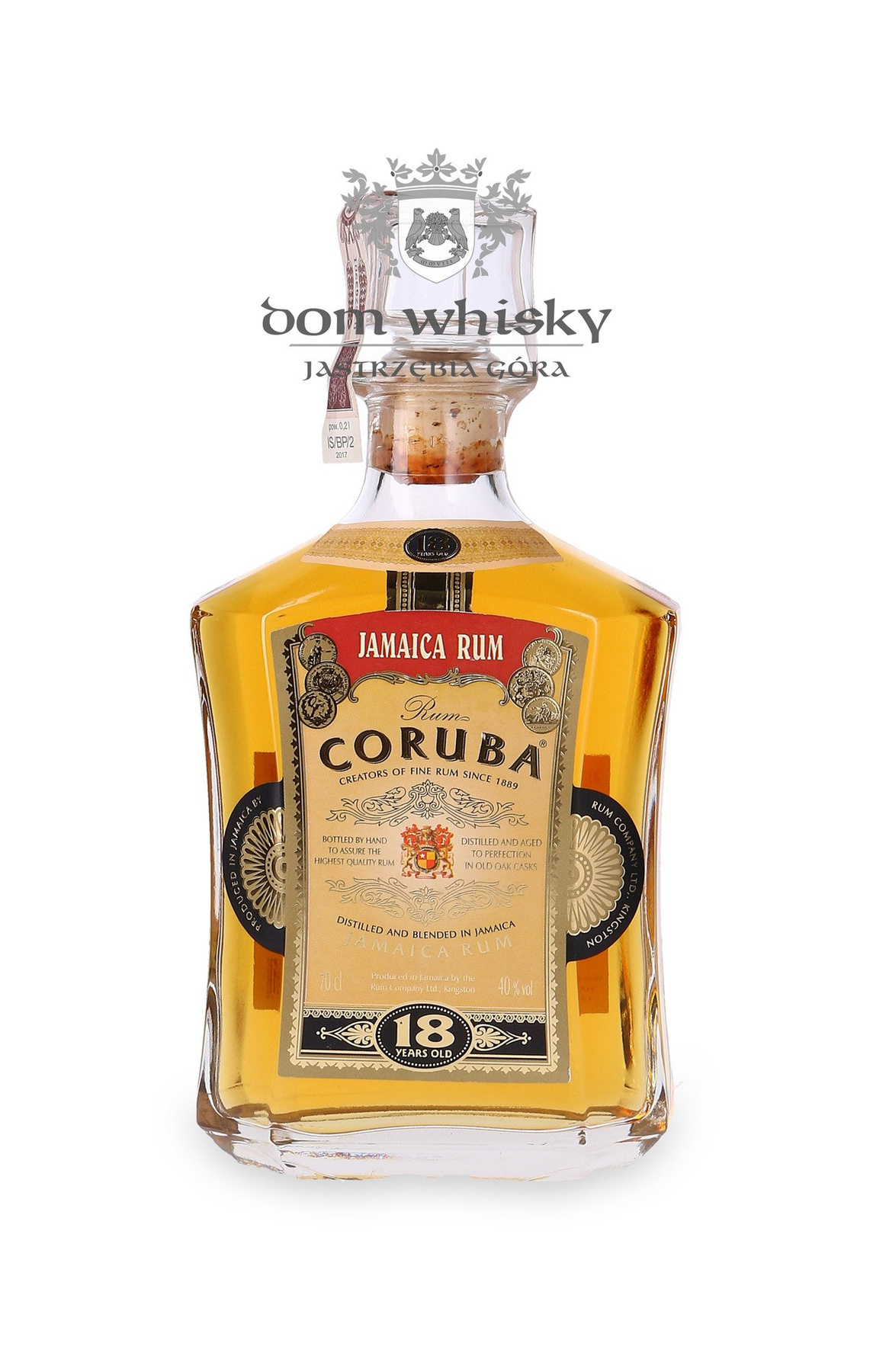 Coruba 18 Year Old Jamaica Rum 40% 0.7l - Jamaican Premium Rum