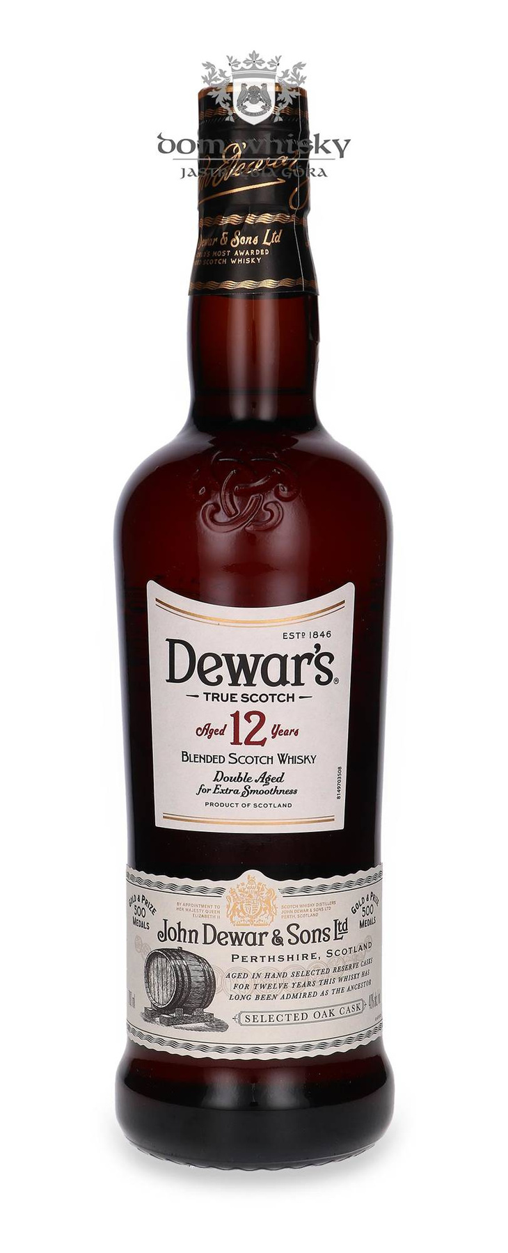 Dewar's 12 Year Old Blended Whisky 40% 0.7l Scotland