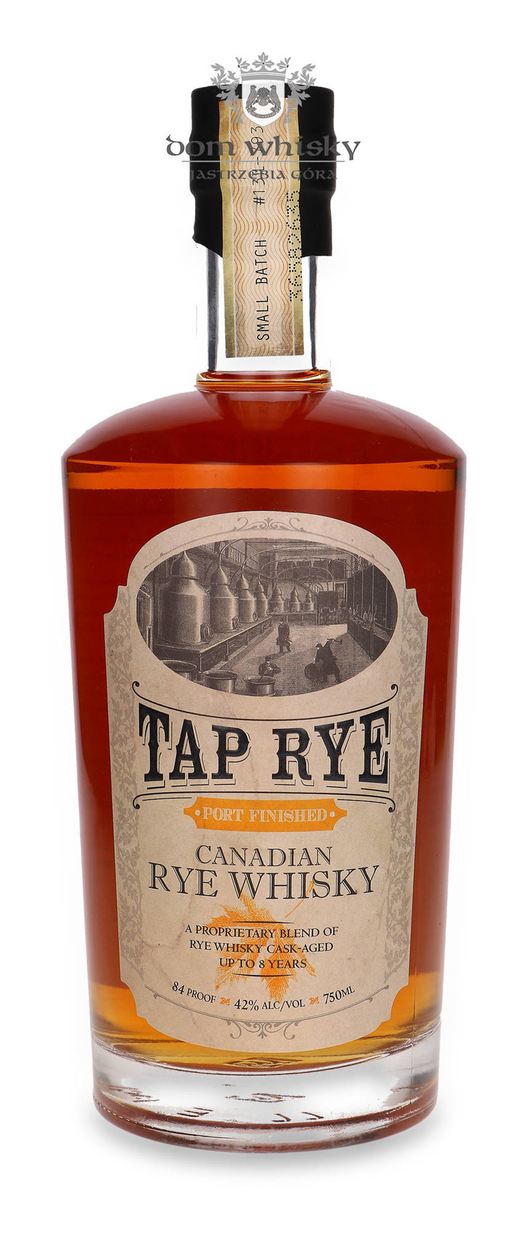 TAP Port Finished Canadian Rye Whisky 42% 0,75l - Canada