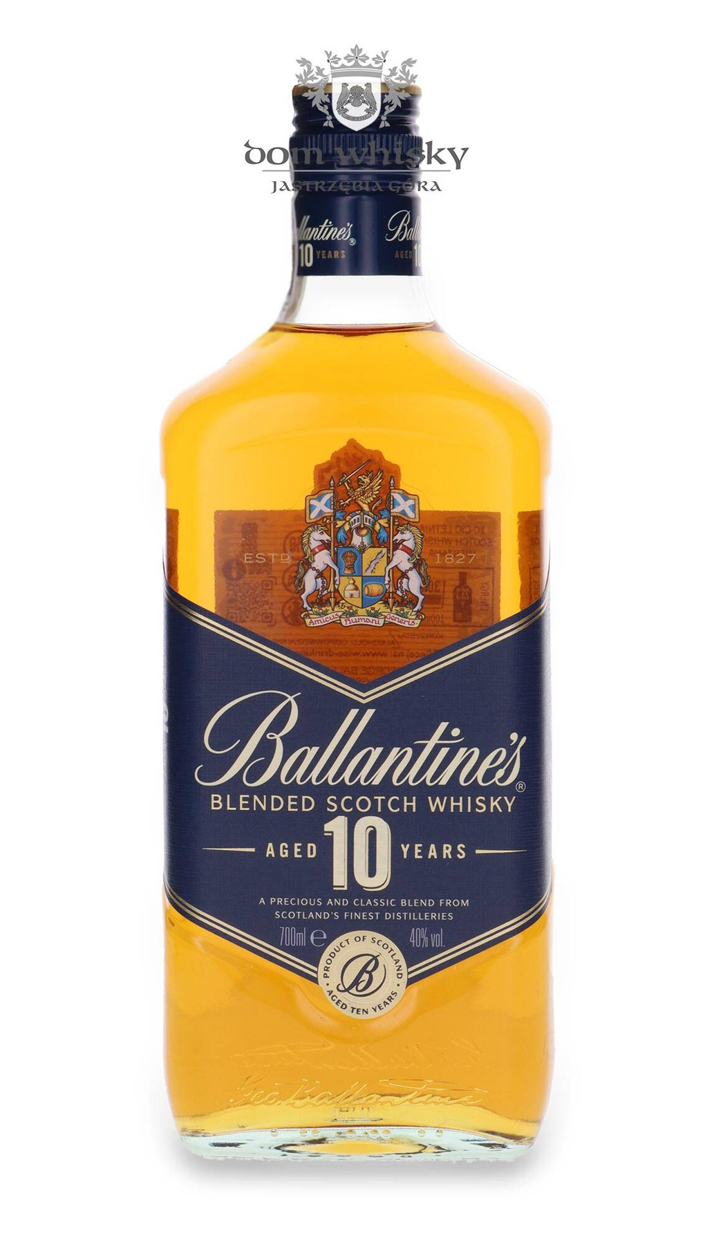Ballantine's 10-letni Scotch Whisky 40% 0,7l Szkocja