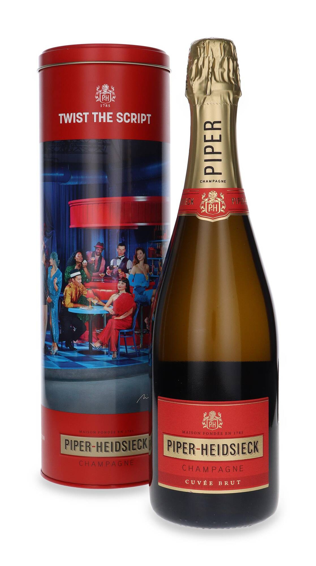 Piper-Heidsieck Champagne Cuvee Brut 12% 0.75l | Prohibition Edition