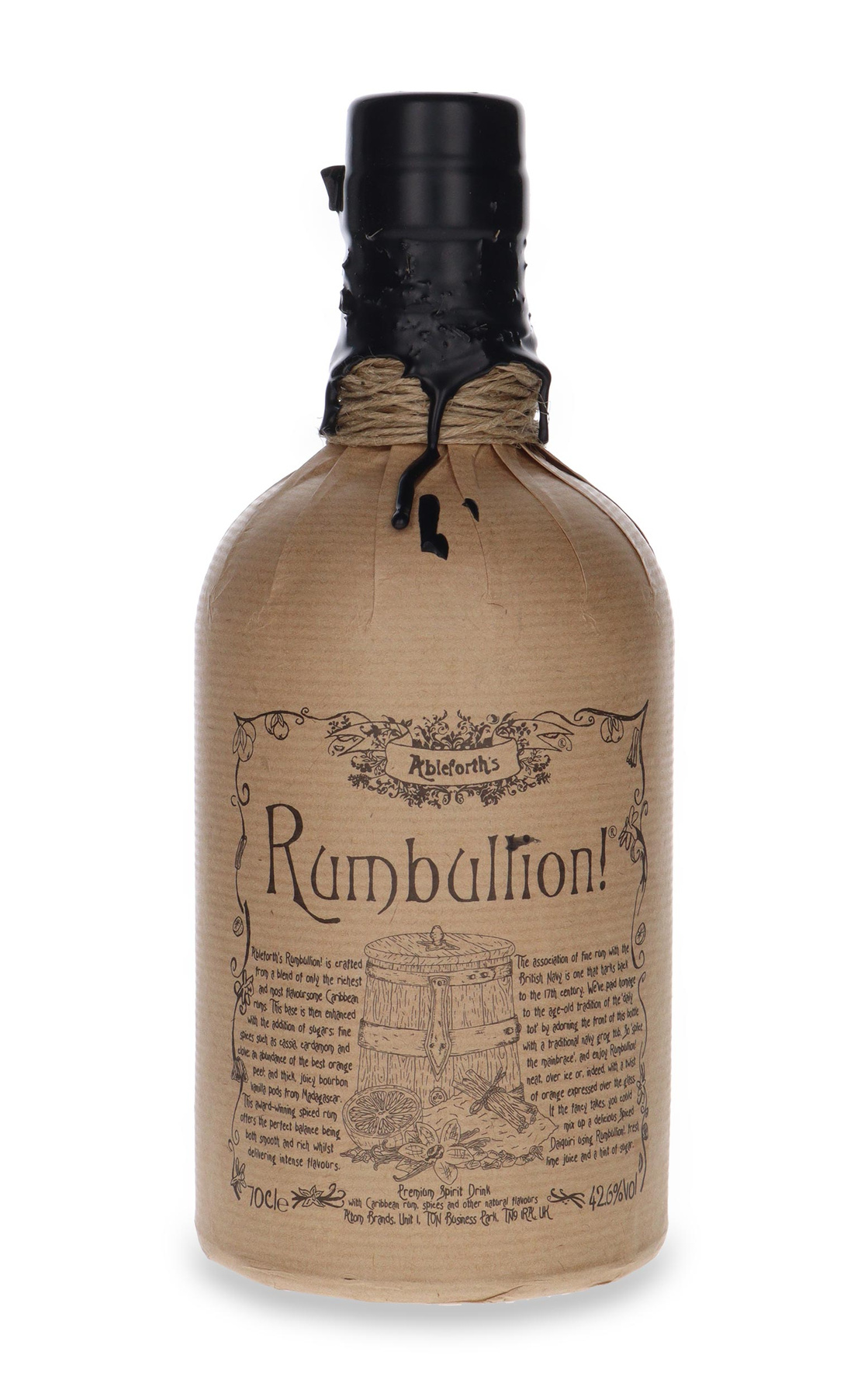 Rumbullion! 42,6% 0,7l - Rum Professor Cornelius Ableforth's
