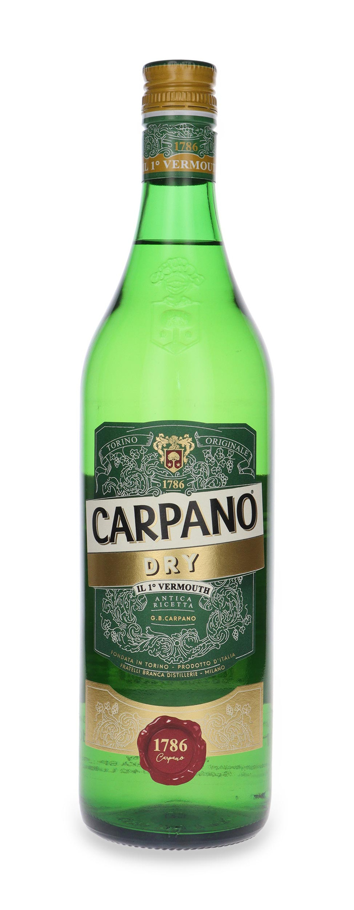 Carpano Dry Vermouth 18% 1,0l - Aperitif & Vermouth