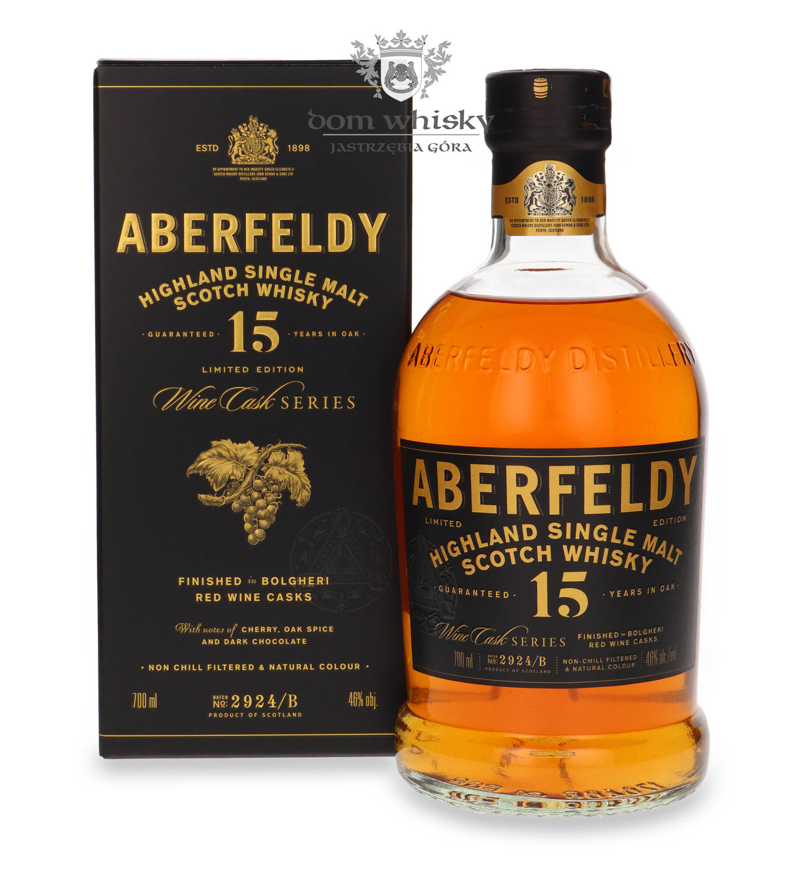 Aberfeldy 15yo Bolgheri Finish Single Malt Whisky 46% 0.7l