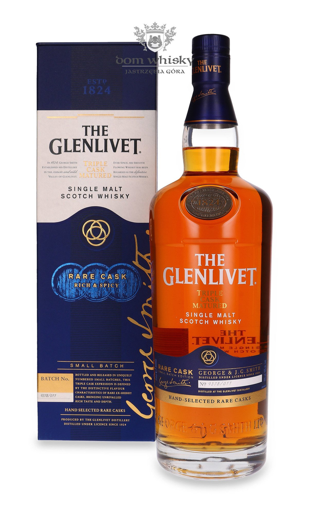 The Glenlivet Triple Cask Matured Rare Cask 40% 1.0l Speyside Whisky