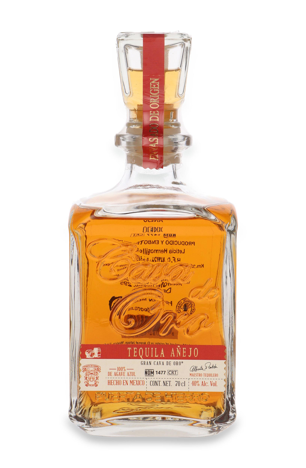 Tequila Cava De Oro Anejo 100% Agave Azul / 40% / 0,7l | Dom Whisky