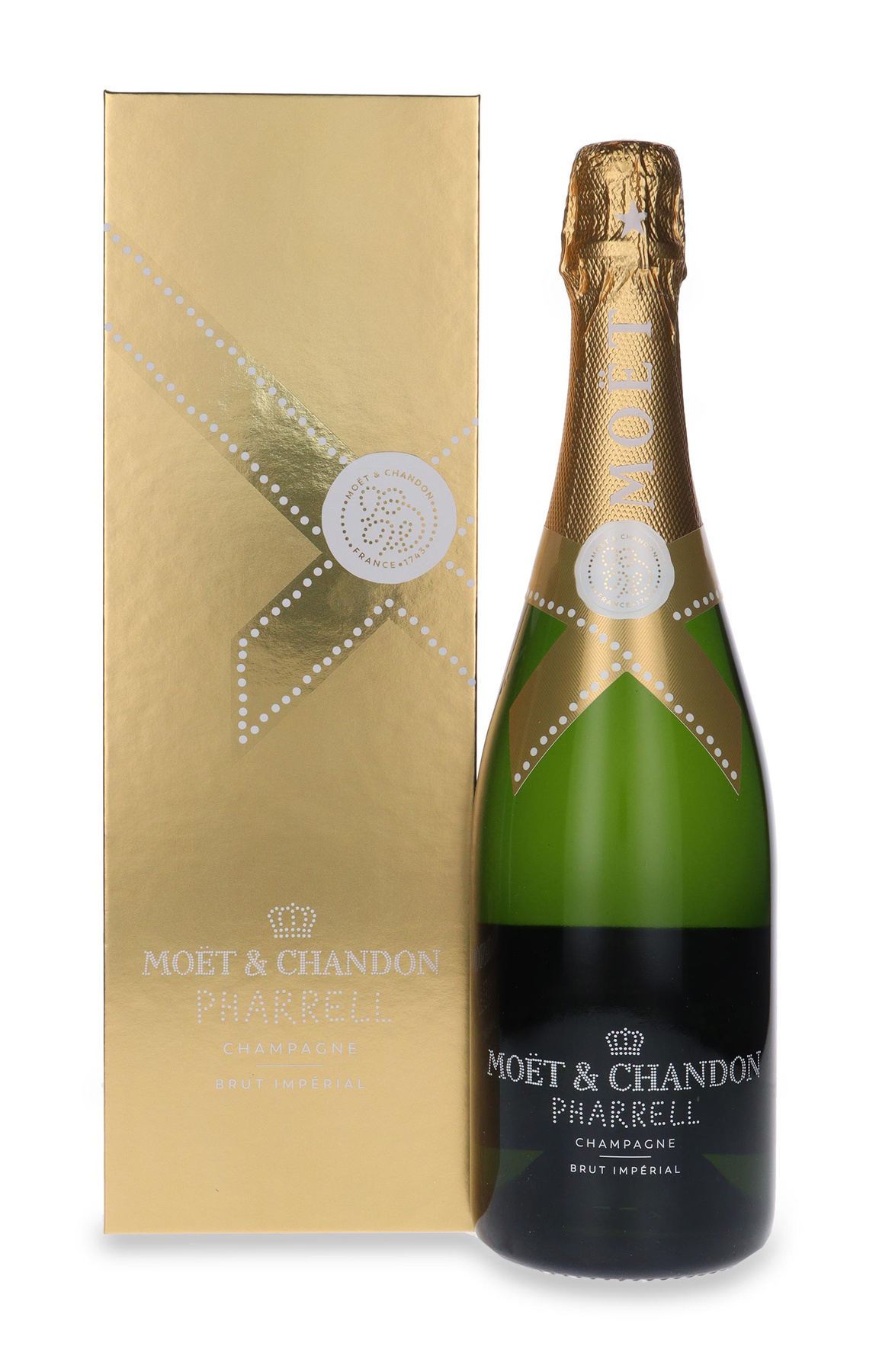Moet & Chandon Champagne Pharrell Gold Limited Edition 0.75l