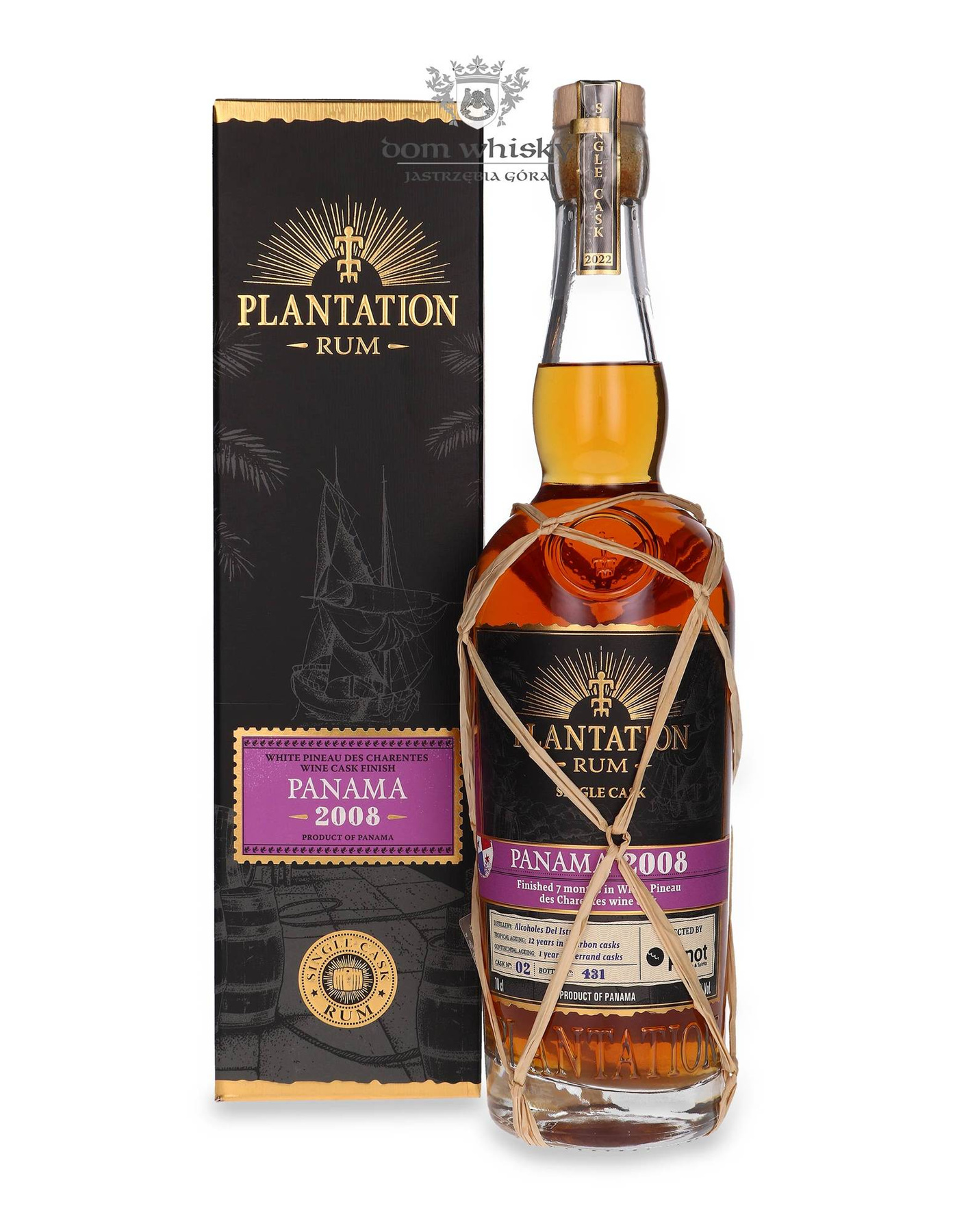 Plantation Rum Panama 12-letni Wine Cask Finish 46,5% 0,7l