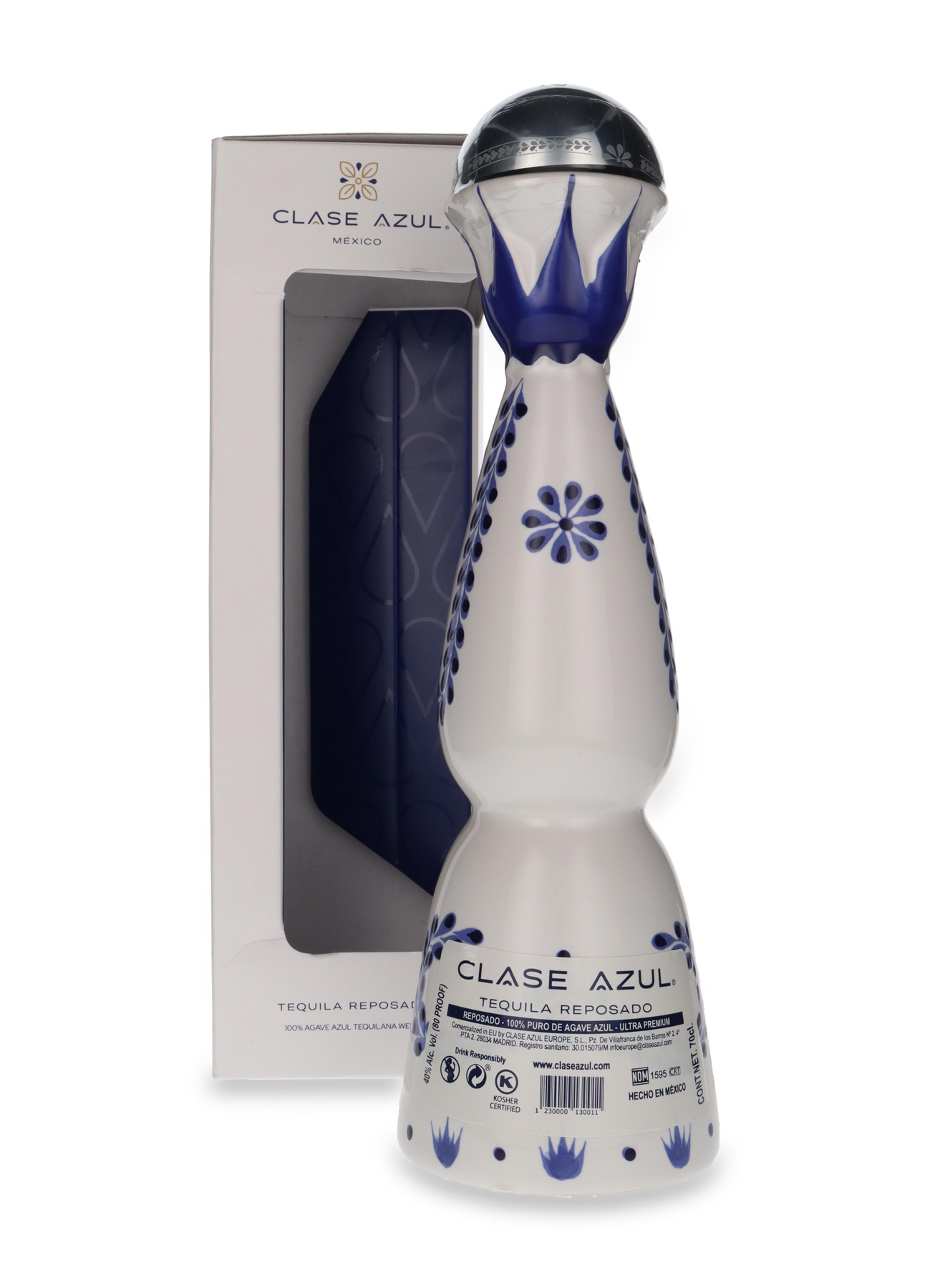 Tequila Clase Azul Reposado 100% Agave Azul 40% 0,7l