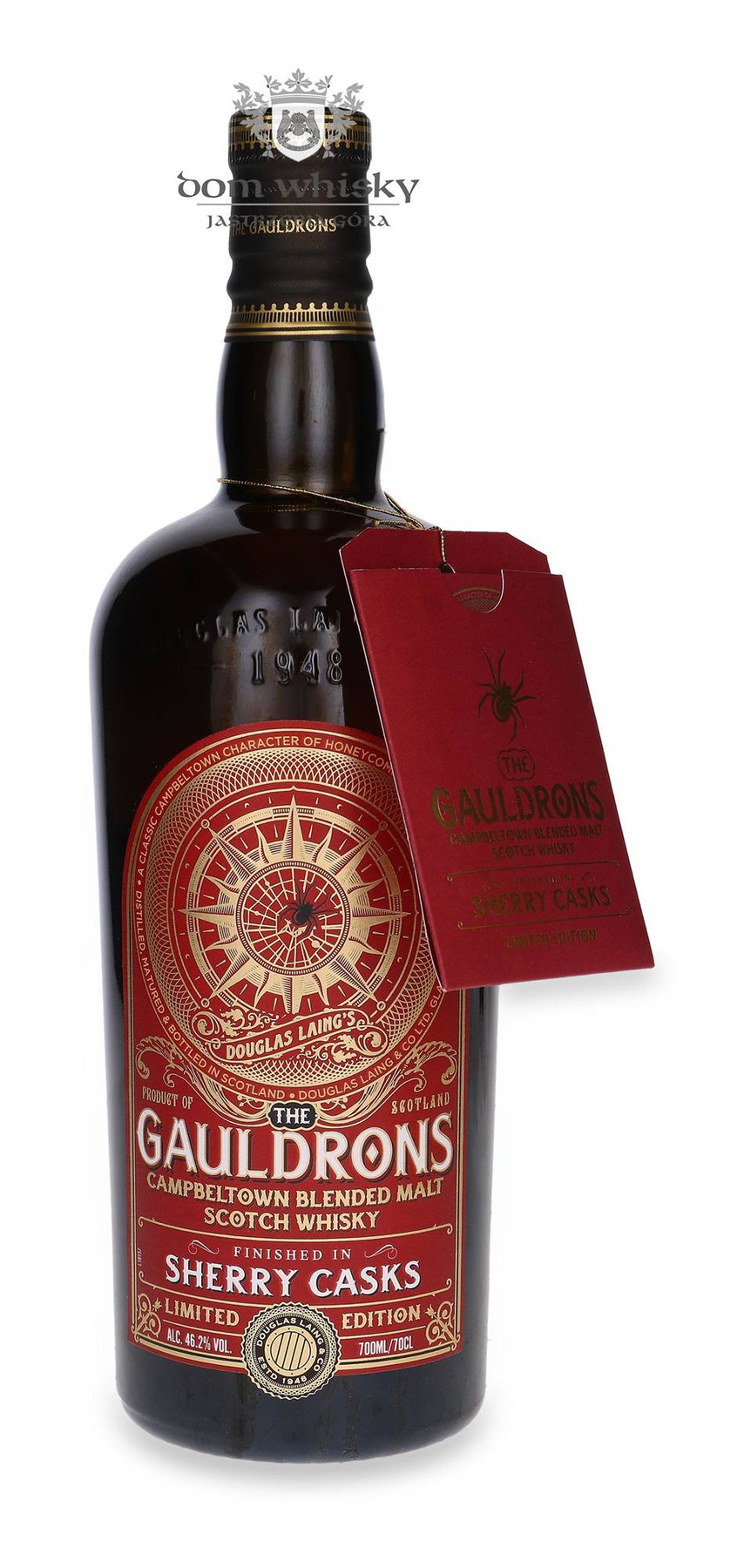 The Gauldrons Campbeltown Blended Malt 46,2% 0,7l Sherry Cask