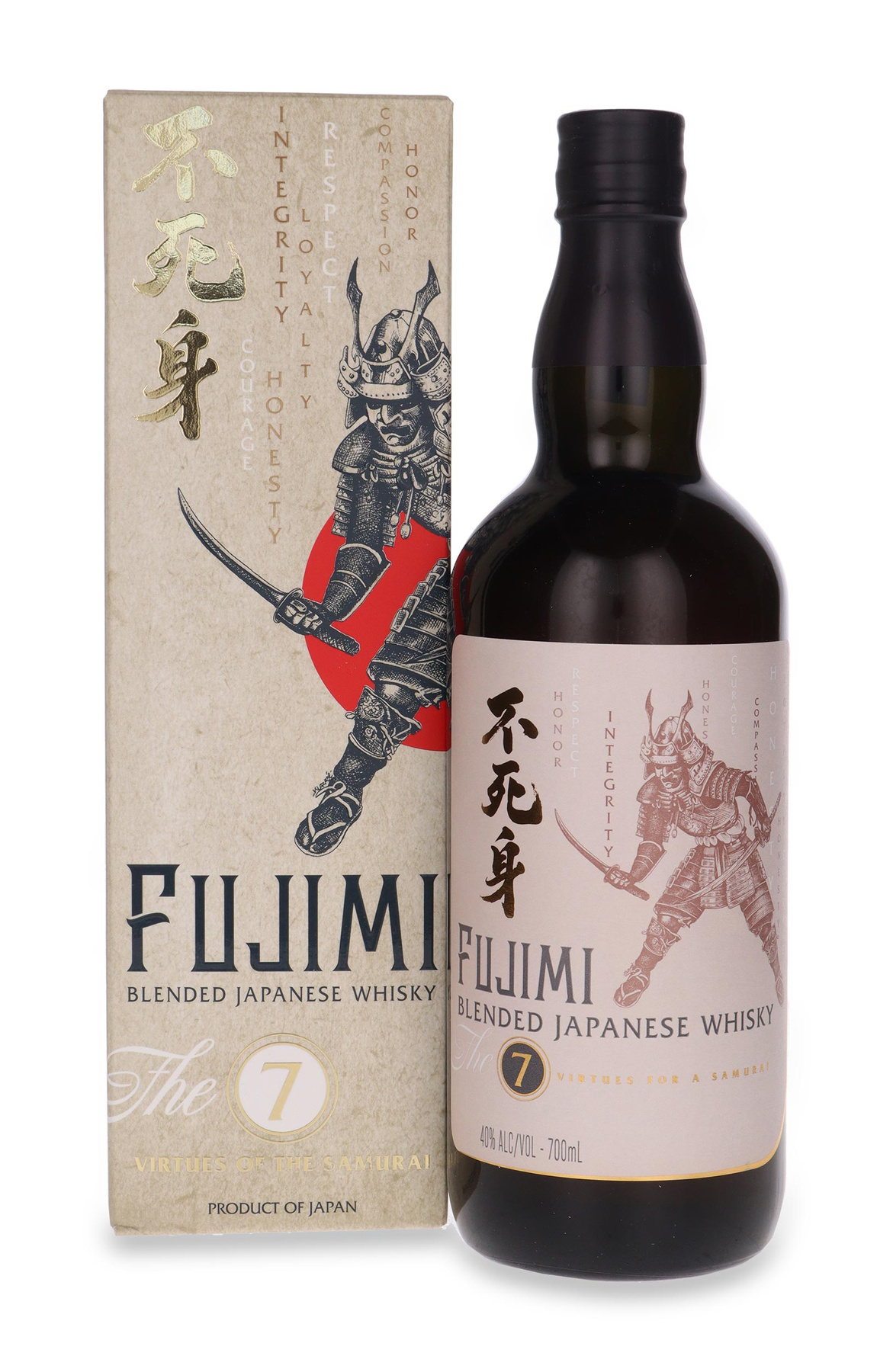 Fujimi Blended Japanese Whisky 7 Virtues 40% 0.7l