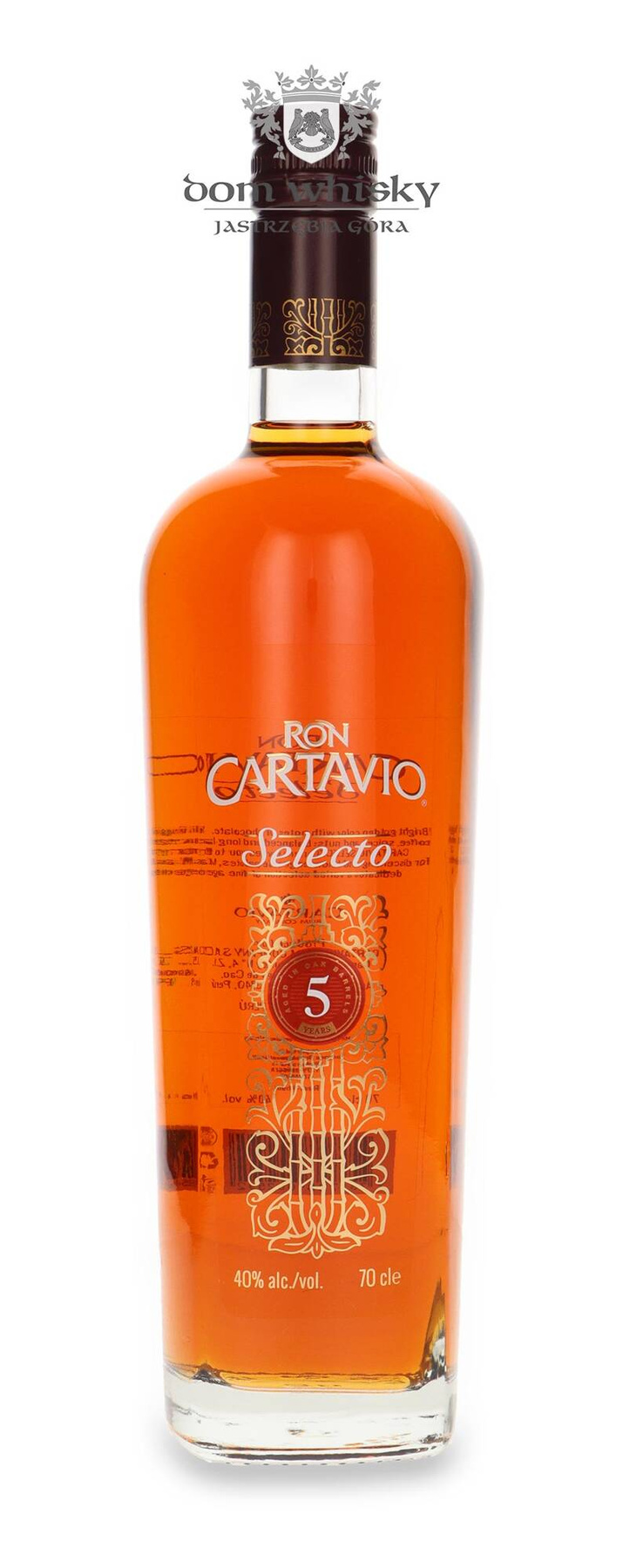 Ron Cartavio Selecto 5-letni Rum 40% 0,7l Peru