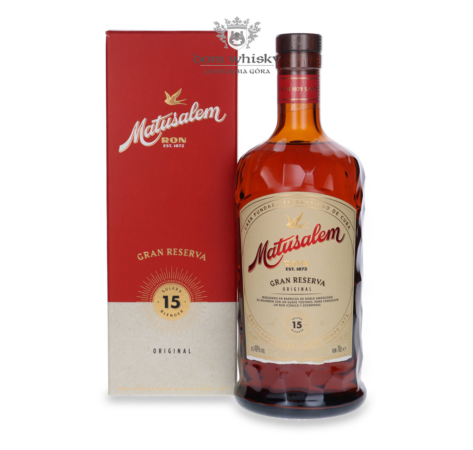 Ron Matusalem 15 Solera Gran Reserva Rum 40% 0.7l