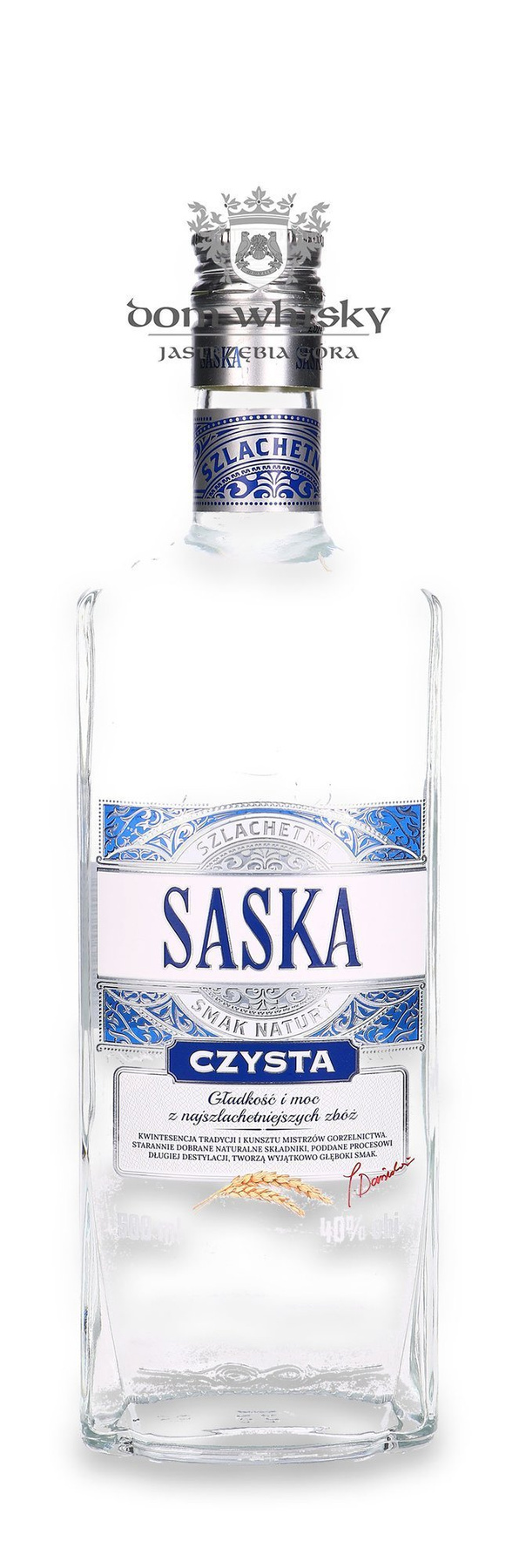 Wódka Saska Czysta 40% 0,5l – Wódka Polska Online