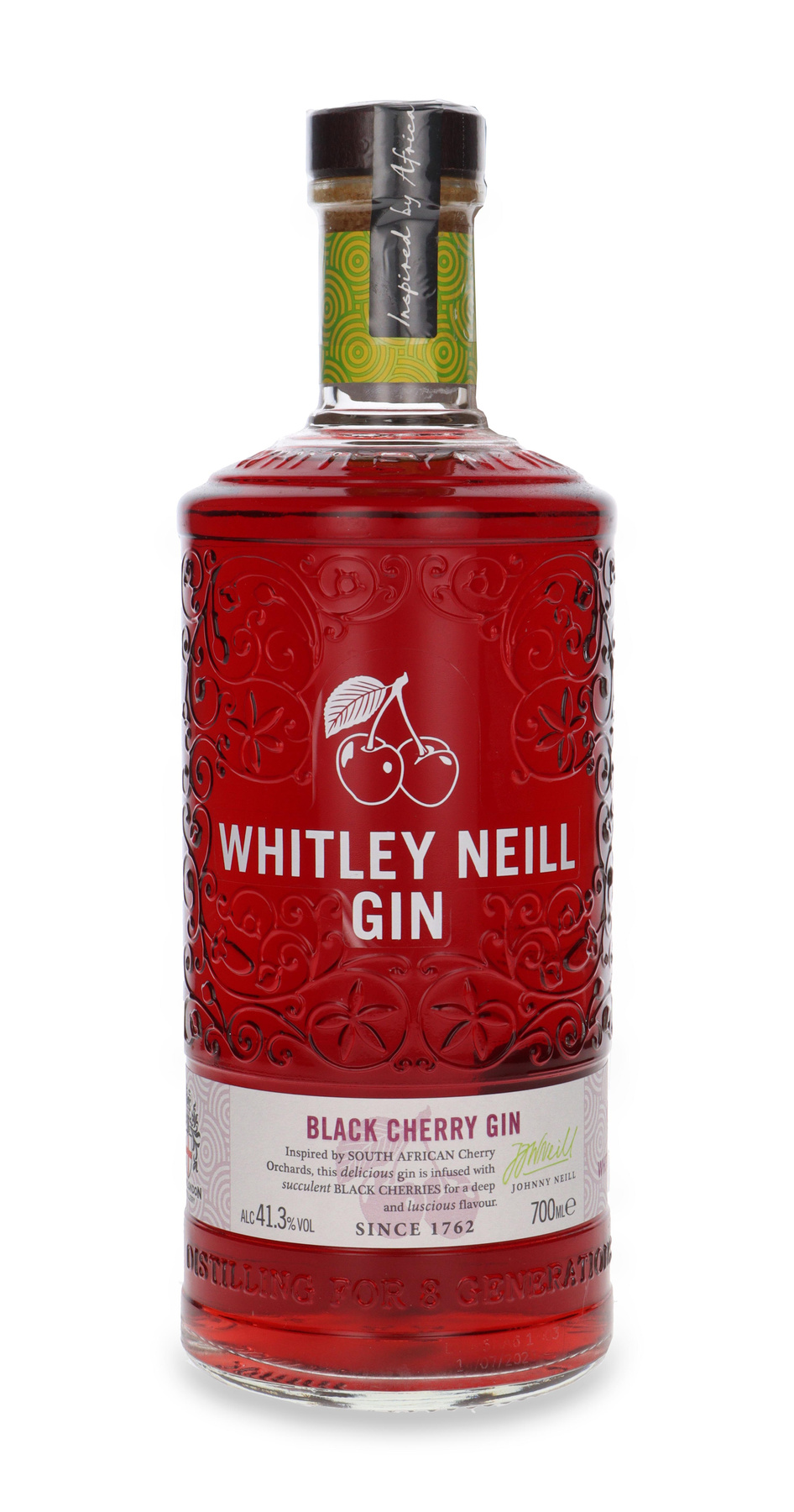 Whitley Neill Black Cherry Gin 41,3% 0,7l – Gin Premium