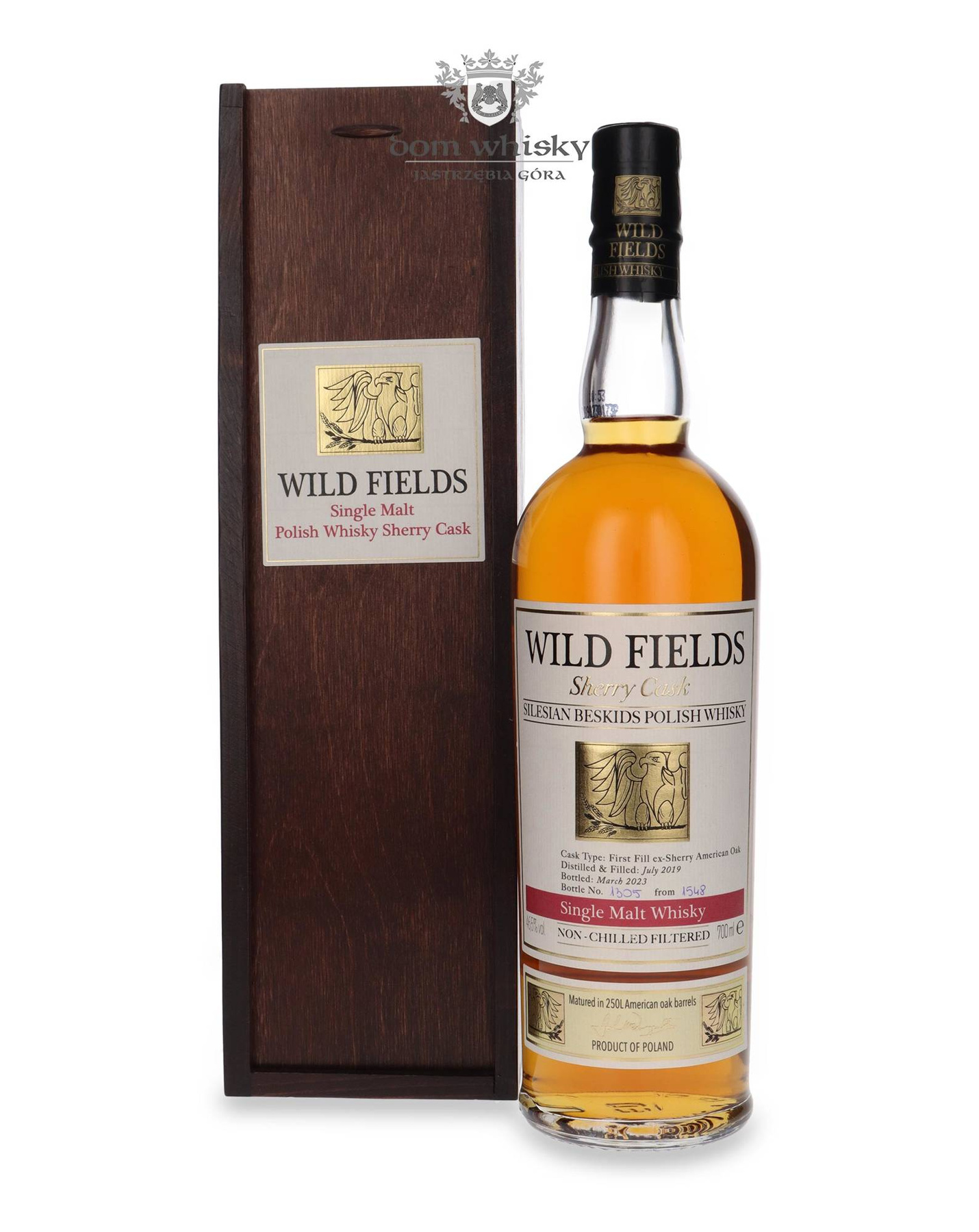 Wild Fields Single Malt Polish Whisky Sherry Cask 46,5% 0,7l
