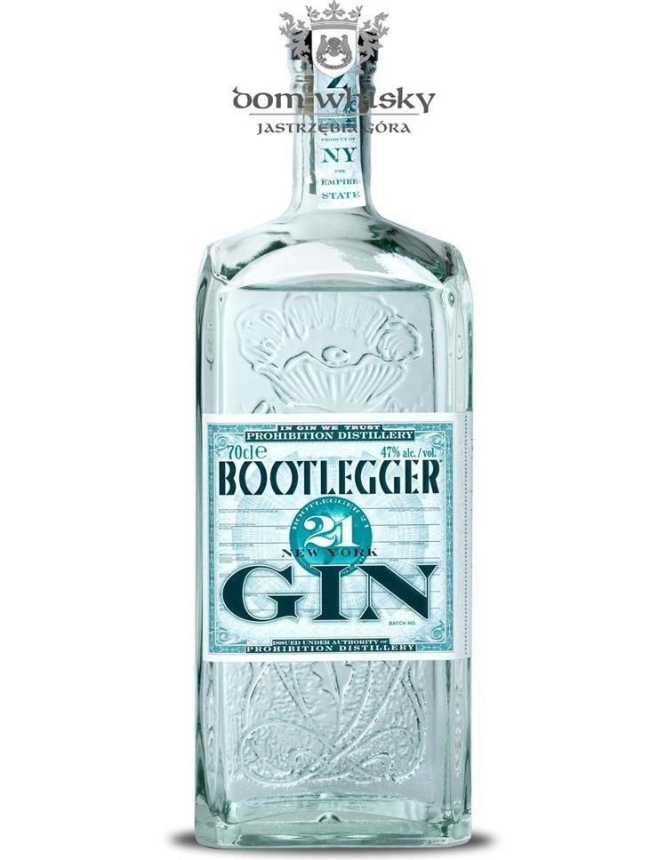 Bootlegger 21 New York Gin 47% 0,7l – Prohibition Distillery
