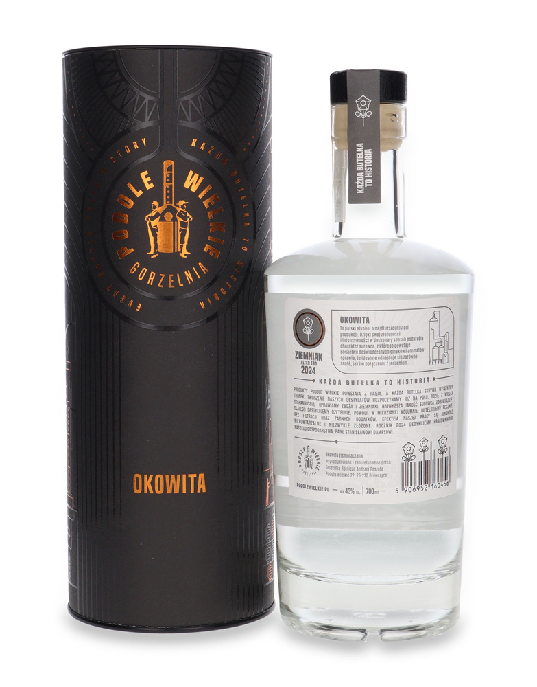 Okowita Podole Wielkie Ziemniak Broke Alter Ego 2024 / Tuba /43% / 0,7l | Dom Whisky