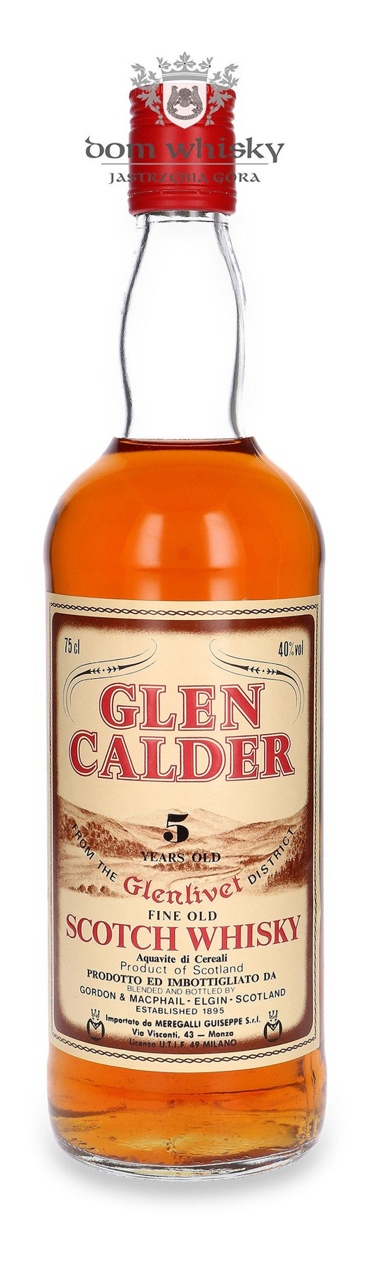 Glen Calder 5 Year Old Blended Whisky 40% 0.75l Scotland