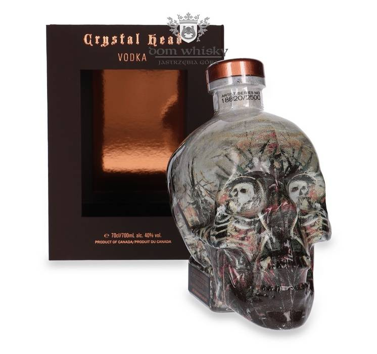 Crystal Head John Alexander Artist Vodka No.1 40% 0,7l
