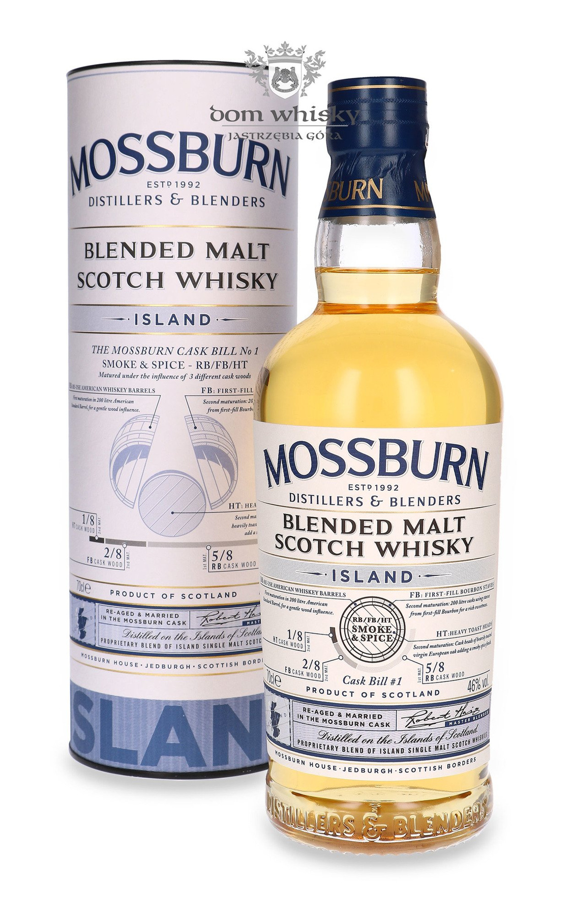 Mossburn Island Blended Malt 46% 0.7l Scotch Whisky