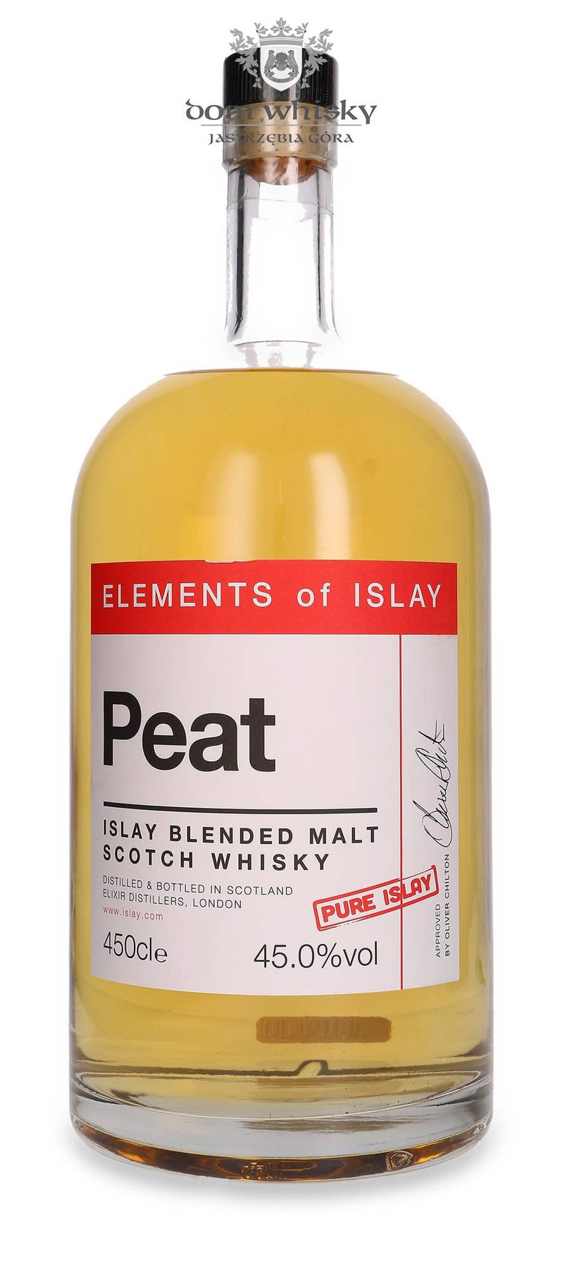 Element's of Islay Peat (Pure Islay) 45% 4.5l Whisky